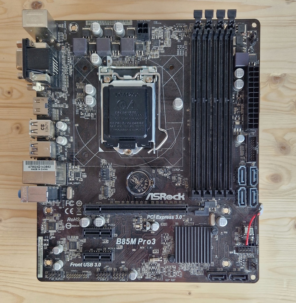 Płyta główna ASRock B85M PRO3 Micro ATX BCM - 13408706221 - oficjalne ...
