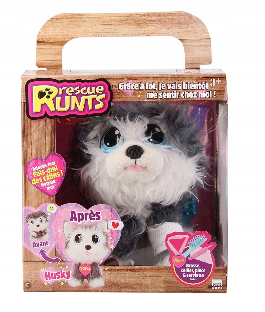 RESCUE RUNTS HUSKY PIES MASKOTKA DO ADOPCJI - 8184077165 - oficjalne ...