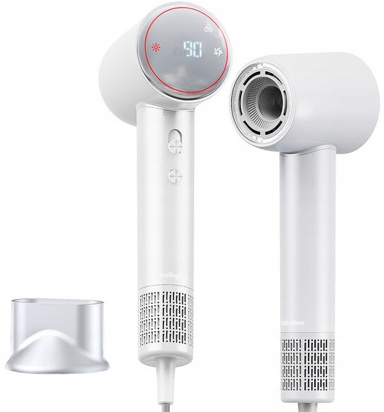MOCNA Suszarka do Włosów KARINGBEE HS01 JONIZACJA BIAŁA - 16301758024 - oficjalne archiwum Allegro