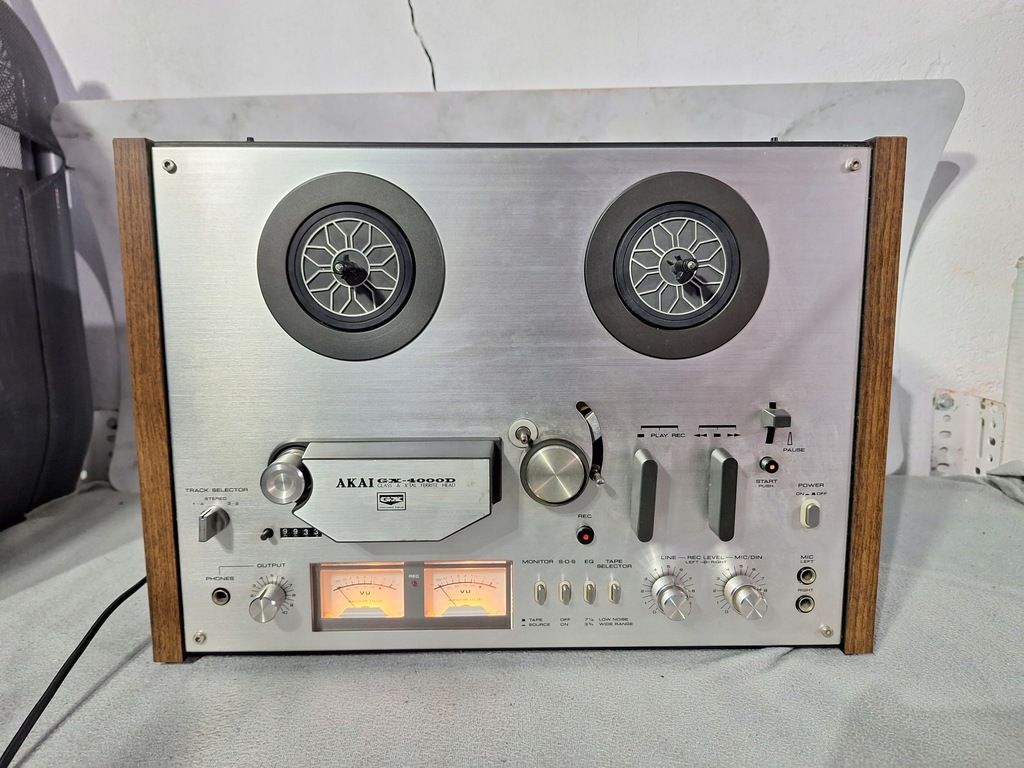 MAGNETOFON SZPULOWY AKAI GX - 4000D - 15139824101 - oficjalne archiwum Allegro