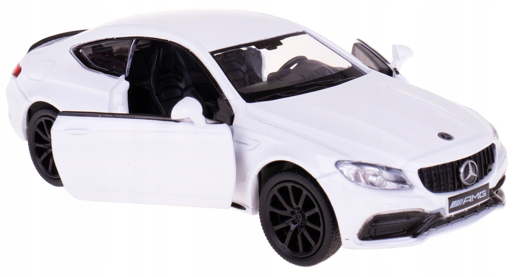 MERCEDES AMG C63 S MODEL METALOWY RMZ 1:32/39 BIAŁ - 13633448913 - oficjalne archiwum Allegro