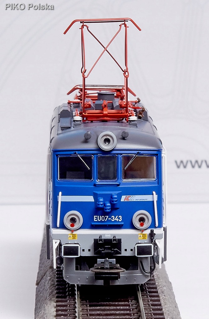 LOKOMOTYWA ELEKTRYCZNA EU07-343 PKP PIKO 96378-2 - 9769889101 - oficjalne archiwum Allegro