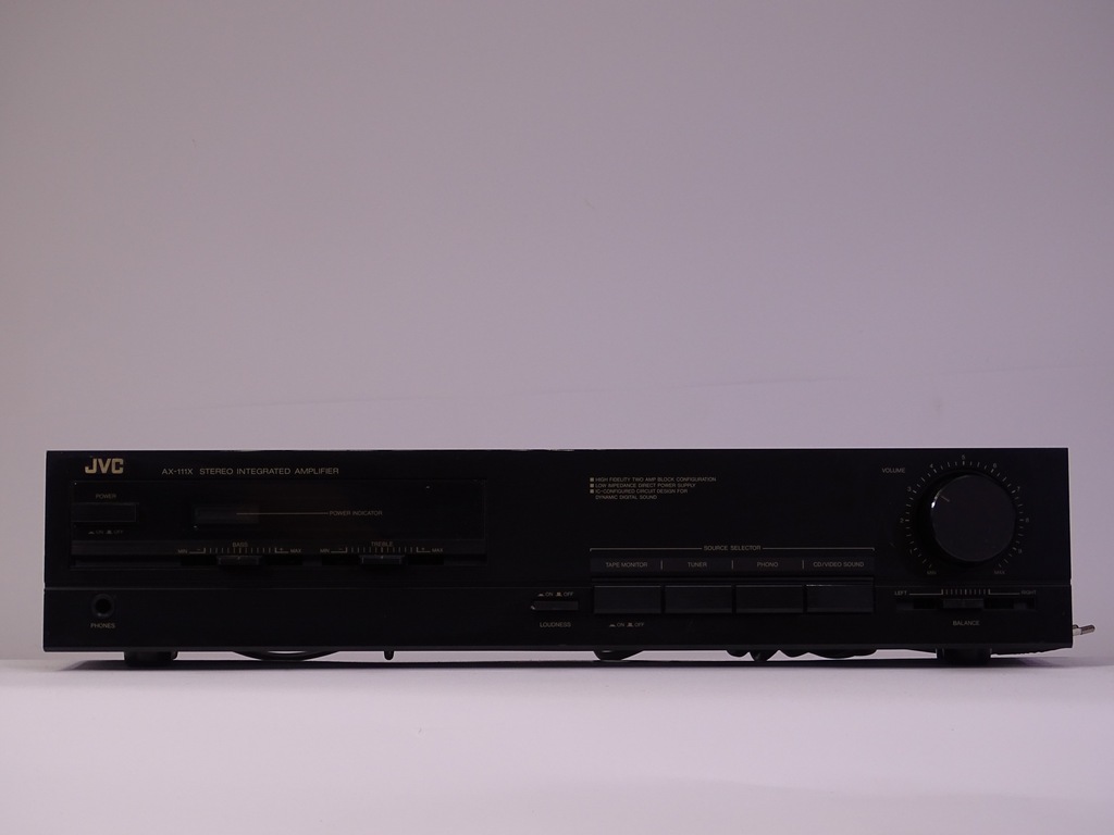 Купить СТЕРЕОУСИЛИТЕЛЬ JVC AX-111X: отзывы, фото и характеристики на ...
