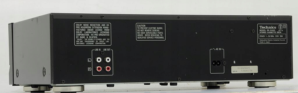 TECHNICS RS-B465 FIRMOWY DECK MAGNETOFON HX-PRO ! - 12585667186 ...