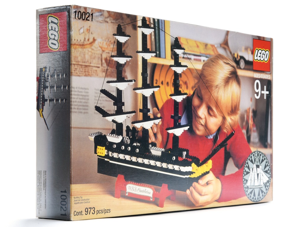 LEGO Hobby 10021 Żaglowiec USS Constellation MIB 2003 - 14798230088 ...