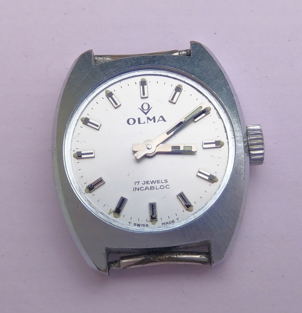 Zegarek mechaniczny Olma 17 Jewels Vintage - 12331171345 - oficjalne ...