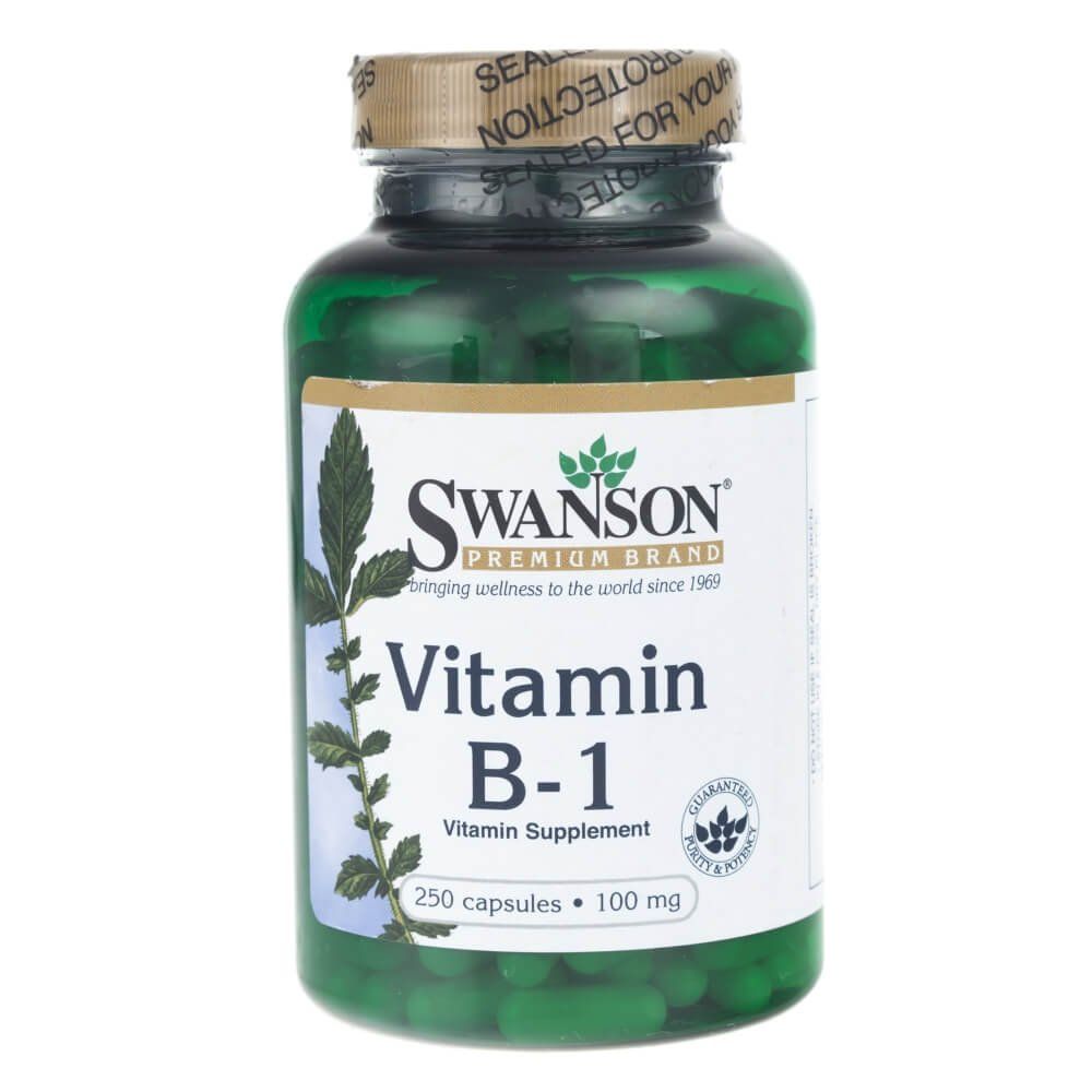 Witamina B1 (Tiamina) 100mg 9090% RWS -SWANSON USA - 7226459928 ...