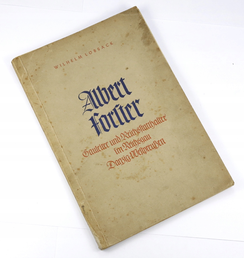 Gdańsk Danzig Albert Forster Gauleiter Prusy NSDAP - 8316098553 ...