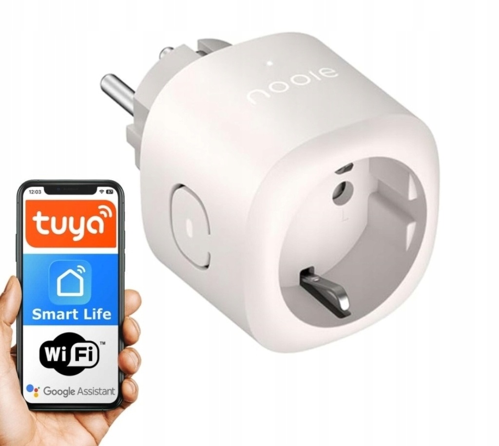 GNIAZDKO WIFI Tuya PROGRAMATOR CZASOWY INTELIGENTNE WATOMIERZ Smart Plug - 15006111198 ...