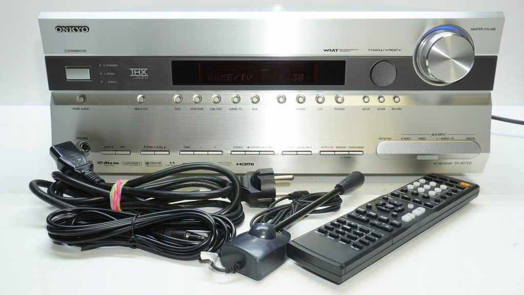 Amplituner 7.1 Onkyo TX-SR705 HDMI PILOT GWARANCJA - 11403897395 - oficjalne archiwum Allegro