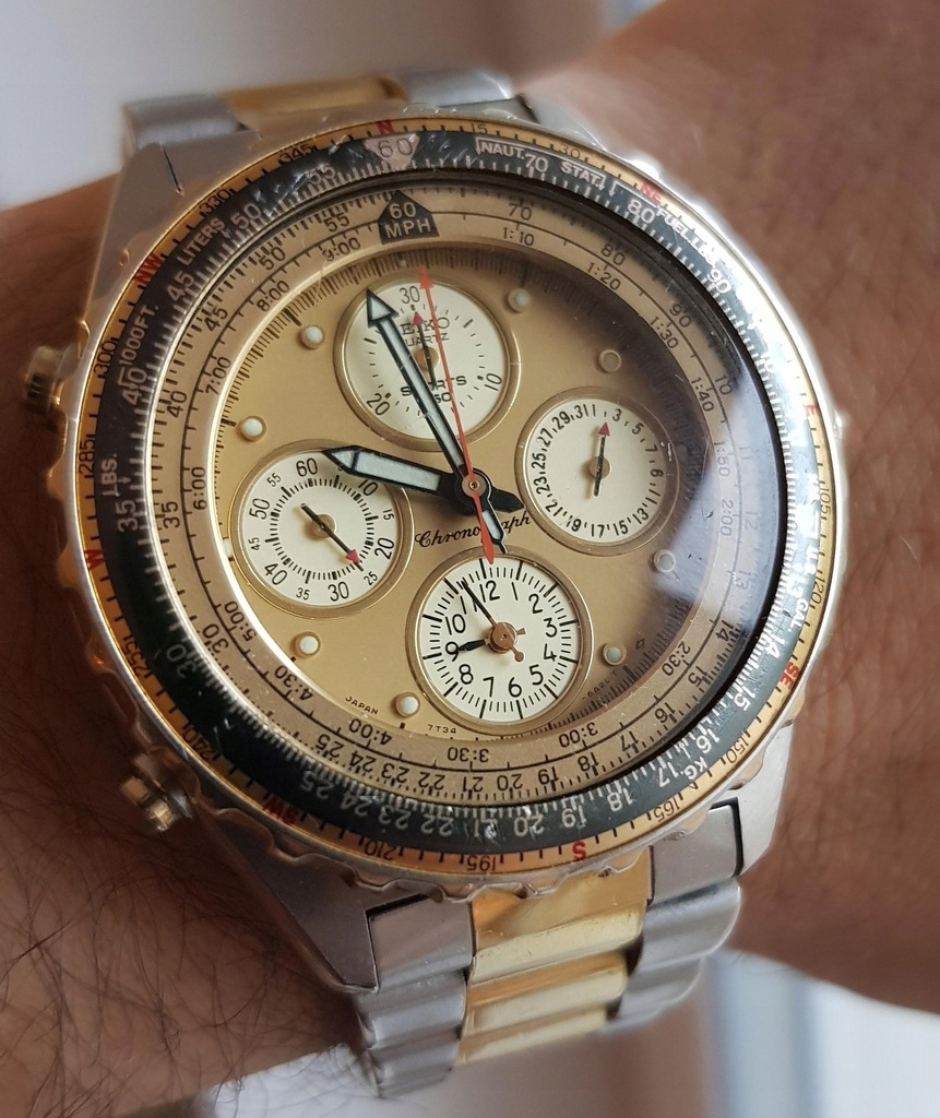 Seiko Pilot Flight Master 7T34-6A00 - 8769981193 - oficjalne archiwum ...