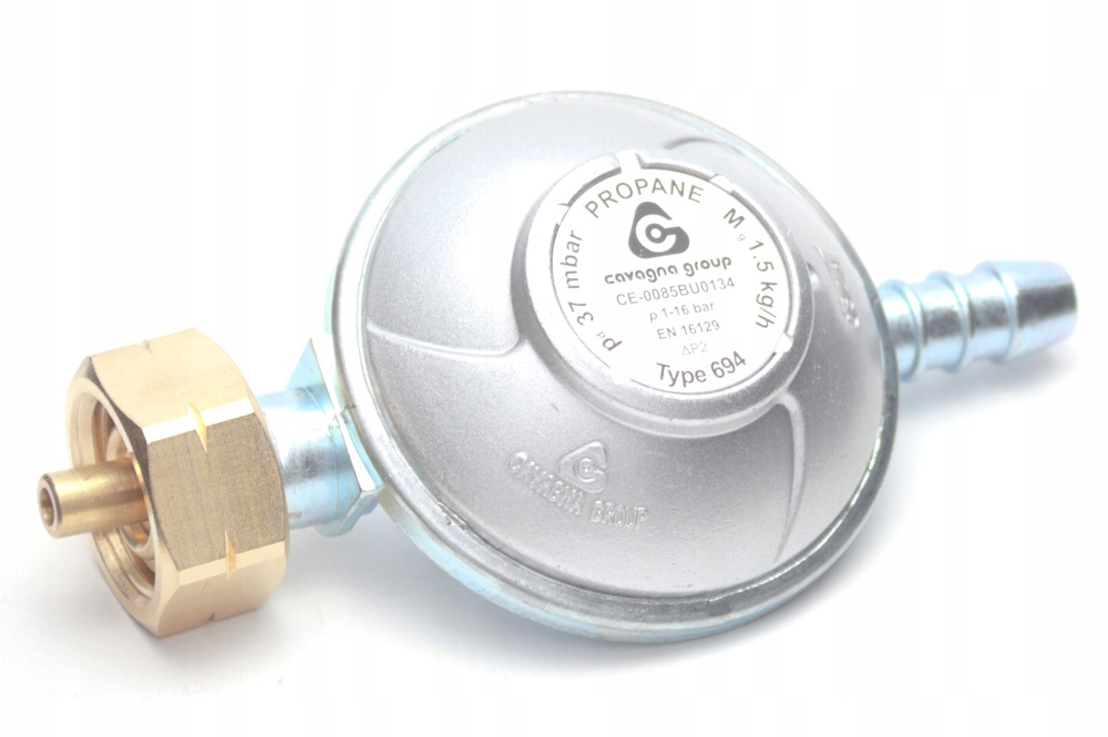 Reduktor gazowy do butli Propan Butan 11 kg Cavagna Group 694 - 15219516872 - oficjalne archiwum ...