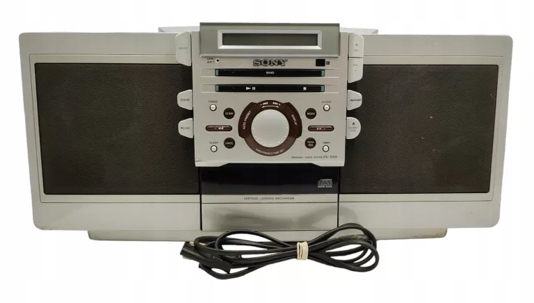 RADIOMAGNETOFON CD SONY ZS-D55 BOOMBOX - 14926399489 - oficjalne archiwum Allegro