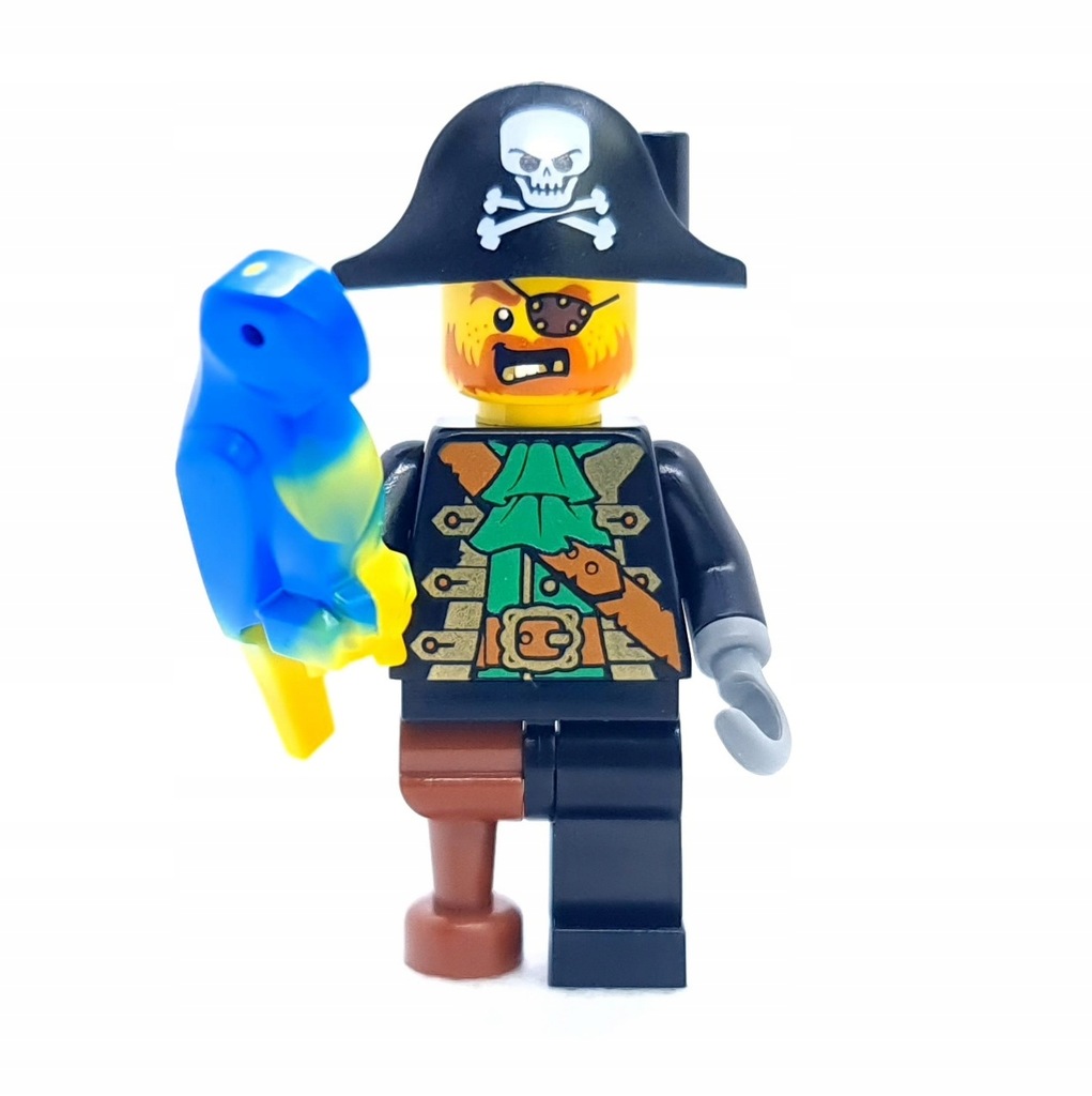 LEGO BAM Figurka Pirat z papugą NOWA - 12146247529 - oficjalne archiwum ...