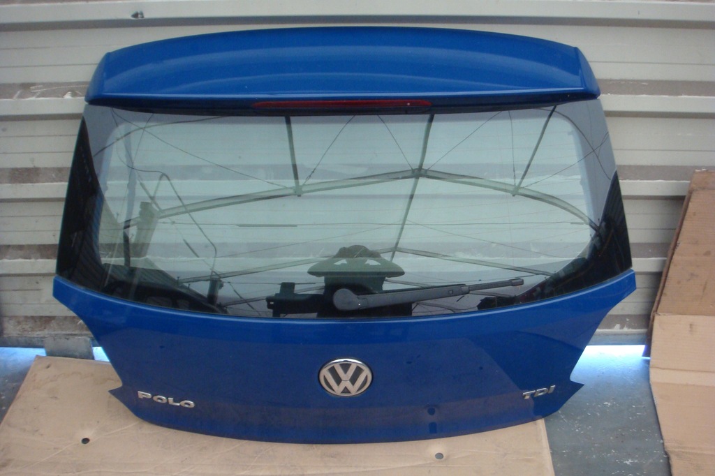 VW POLO V 6C 6R KLAPA POKRYWA BAGAŻNIKA TYŁ TYLNA - 13223296483 ...