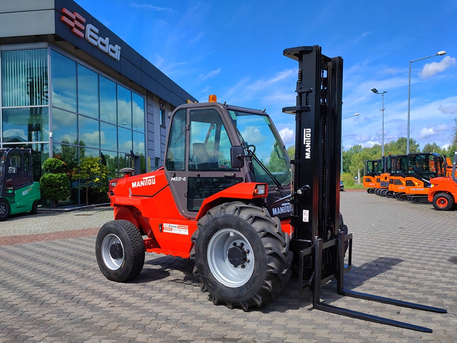 Wózek widłowy Manitou M26-4 2E triplex 5,5 m 4WD - 12834493677 - oficjalne archiwum Allegro