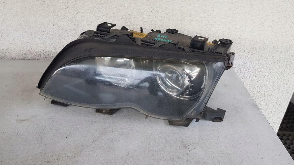 LAMPA PRZEDNIA PRZÓD LEWA BMW E46 XENON LIFT - 13133478664 - oficjalne archiwum Allegro