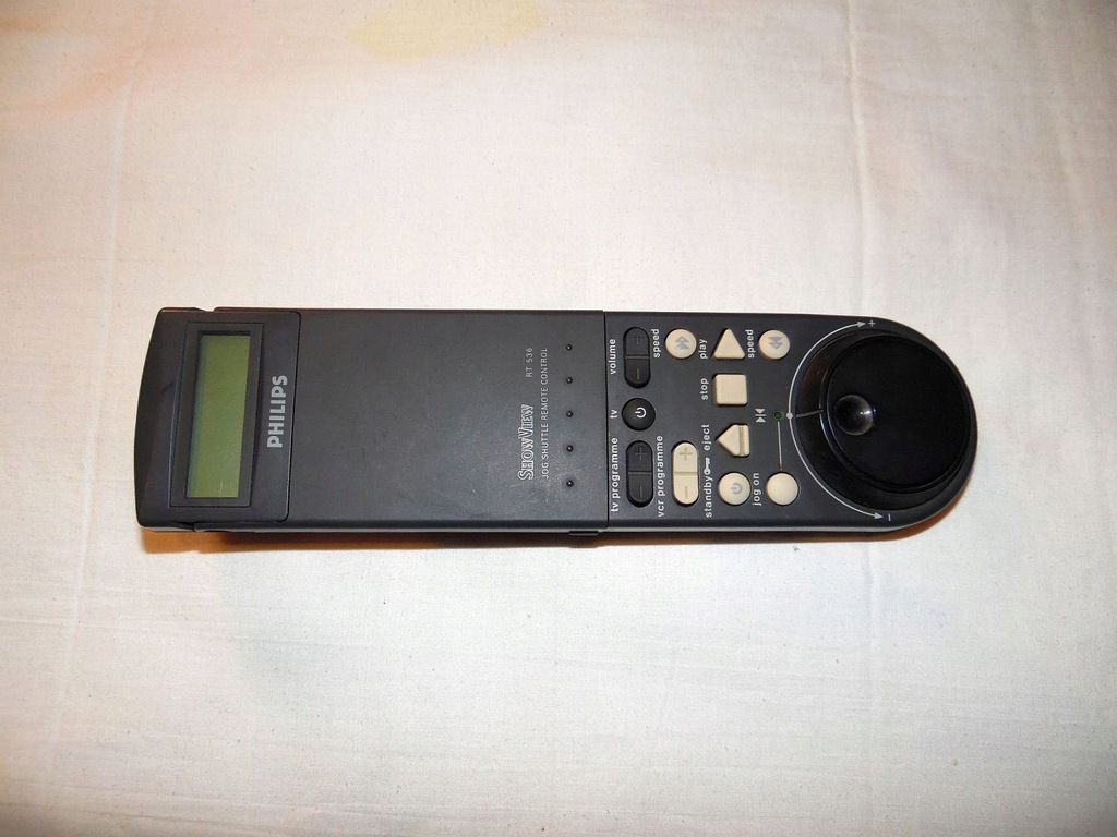 Pilot oryginalny PHILIPS RT-536 S-VHS VR948 VR9489 - 14092552919 ...