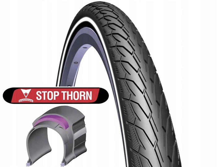 OPONA MITAS 700x35C ANTYPRZEBICIOWA FLASH LONG WAY - 11129727257 ...