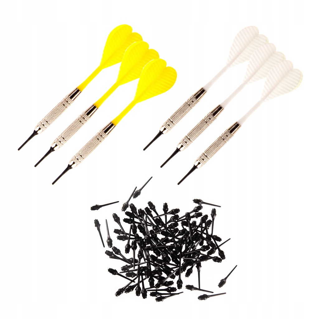 ZESTAW 6 LOTEK RZUTEK DO DARTA STANDARD 100 GROTÓW - 11417312260 ...