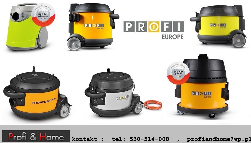 ODKURZACZ PROFI EUROPE 2 - ZAKRES ODKURZ 19 metrów - 7074503735 ...
