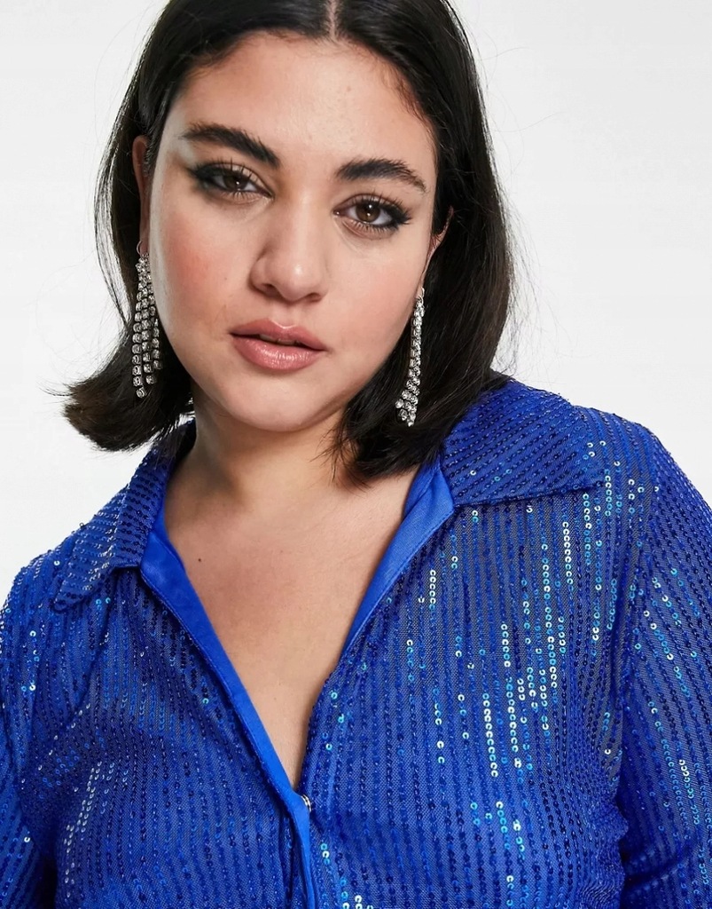 URBAN THREADS PLUS CEKINOWA SUKIENKA MIDI 3XL - 13840764489 - oficjalne ...