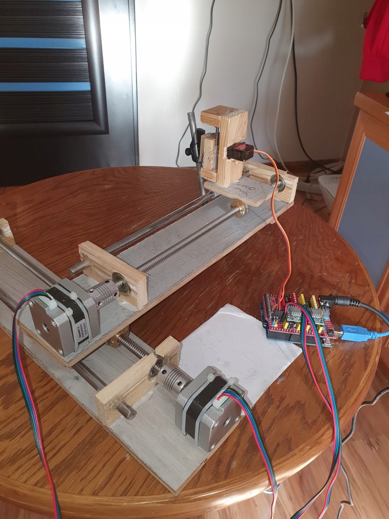 Writing Machine Robot Piszący Arduino CNC Shield - 9177038125 ...
