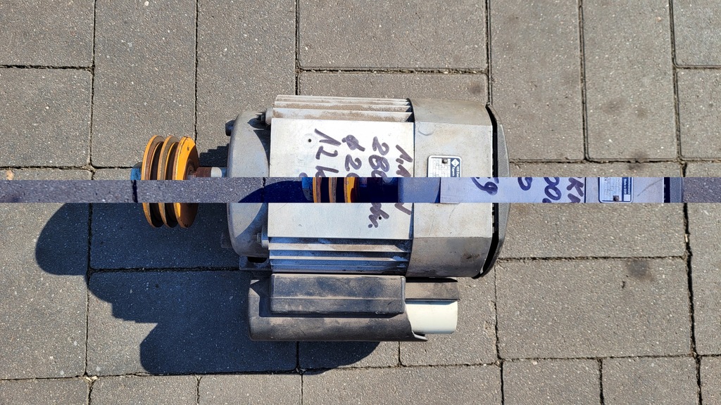 Silnik elektryczny VEM 1.1KW 2800 obrotów 220V 380 - 7708687388 - oficjalne archiwum Allegro