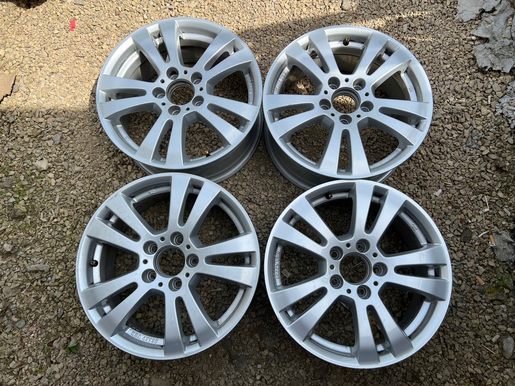 Mercedes KBA 47738 Komplet Felg 7 x 16 ET 48 Rial - 12175004118 ...