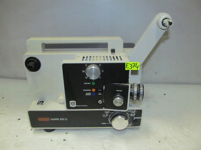 PROJEKTOR FILMOWY EUMIG MARK 610D - NR E374 - 14725793187 - oficjalne archiwum Allegro