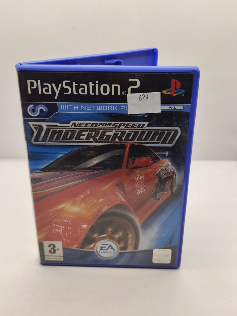 Gra NFS UNDERGROUND Sony PlayStation 2 (PS2) - 15150599224 - oficjalne ...