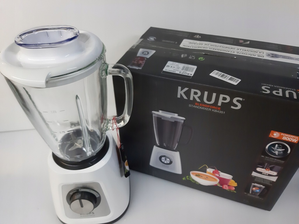 Krups blender kielichowy KB4351 - 8767522937 - oficjalne archiwum Allegro