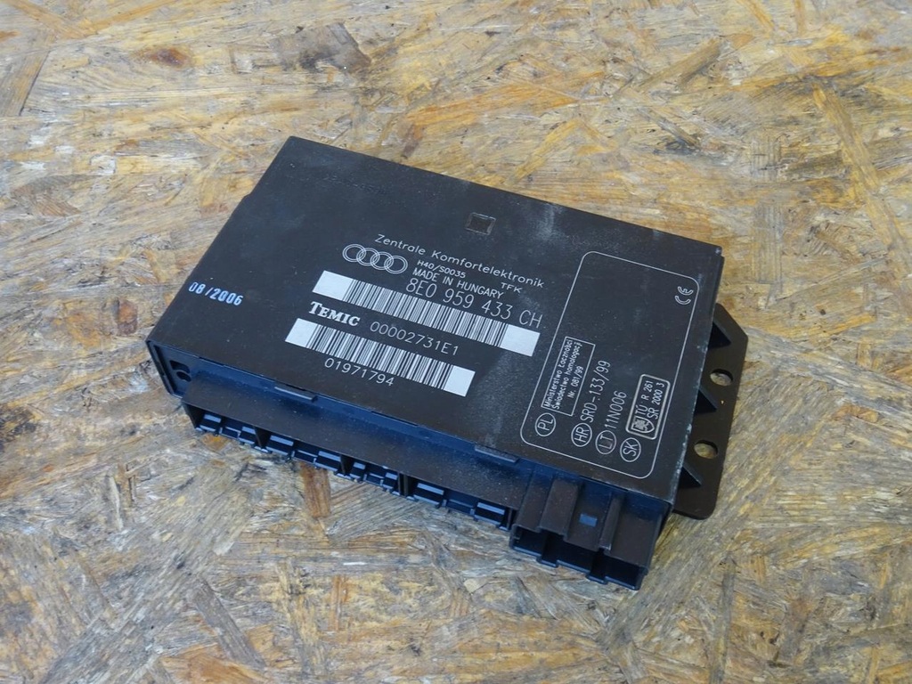 AUDI A4 B7 04-08 MODUŁ KOMFORTU 8E0959433CH - 12269386295 - oficjalne ...