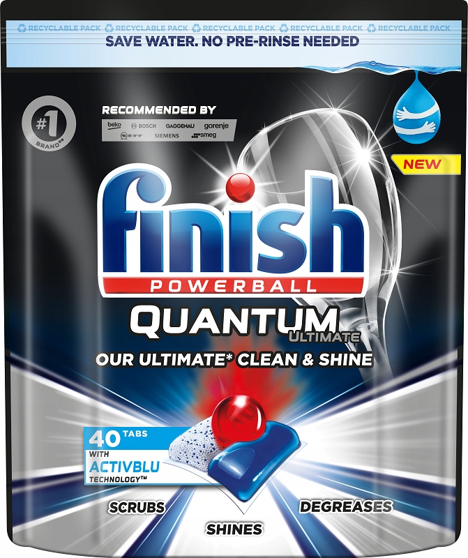 Finish Quantum Ultimate Kapsułki zmywarki 40 Regul - 10918677648 ...