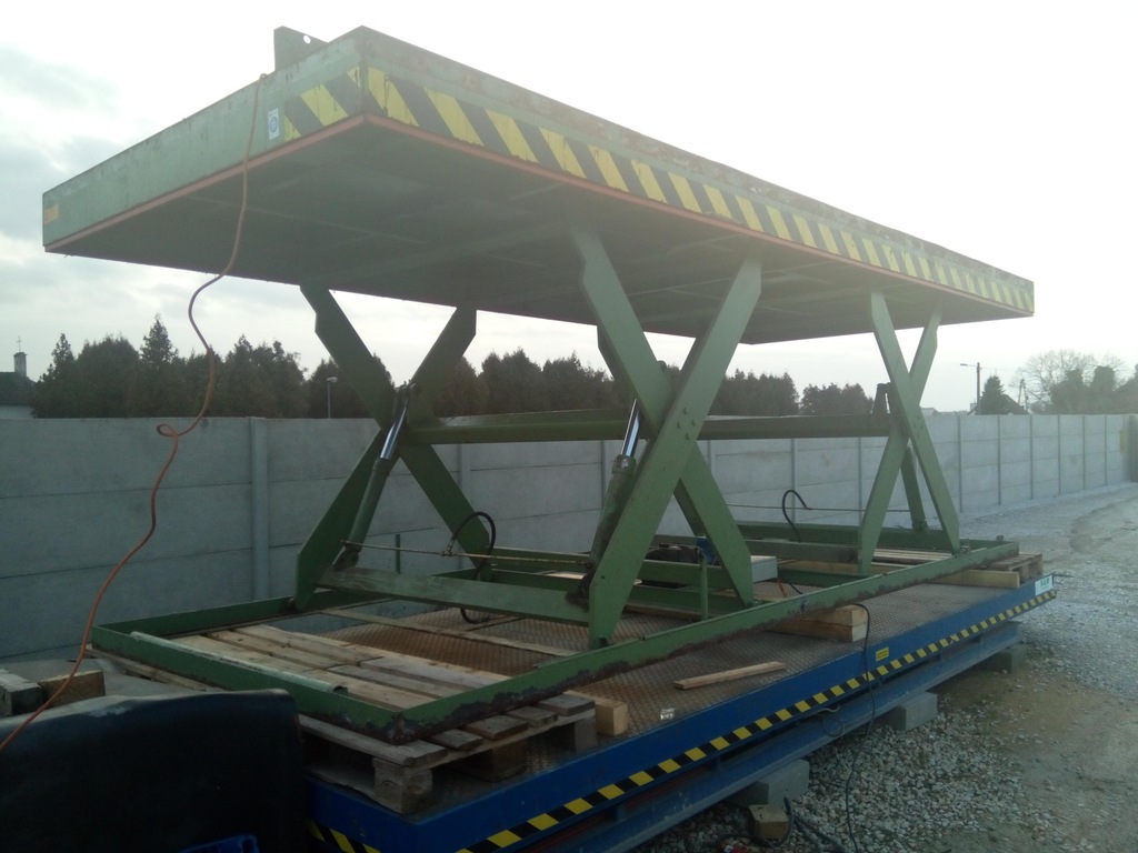 winda samochodowa podnosnik nozycowy platforma - 11772672399 ...