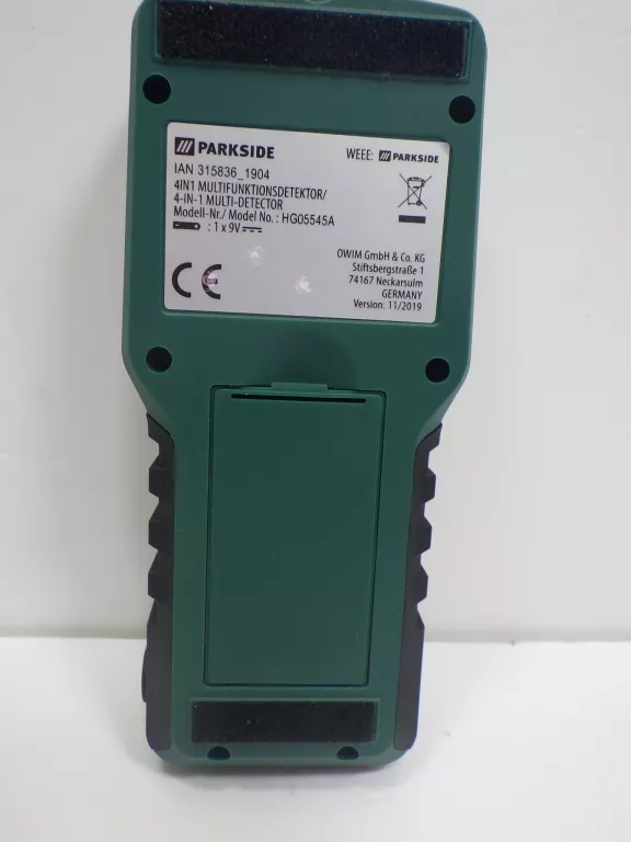 PARKSIDE MULTIDETECTOR WYKRYWACZ DREWNA METALU - 12133683851 ...