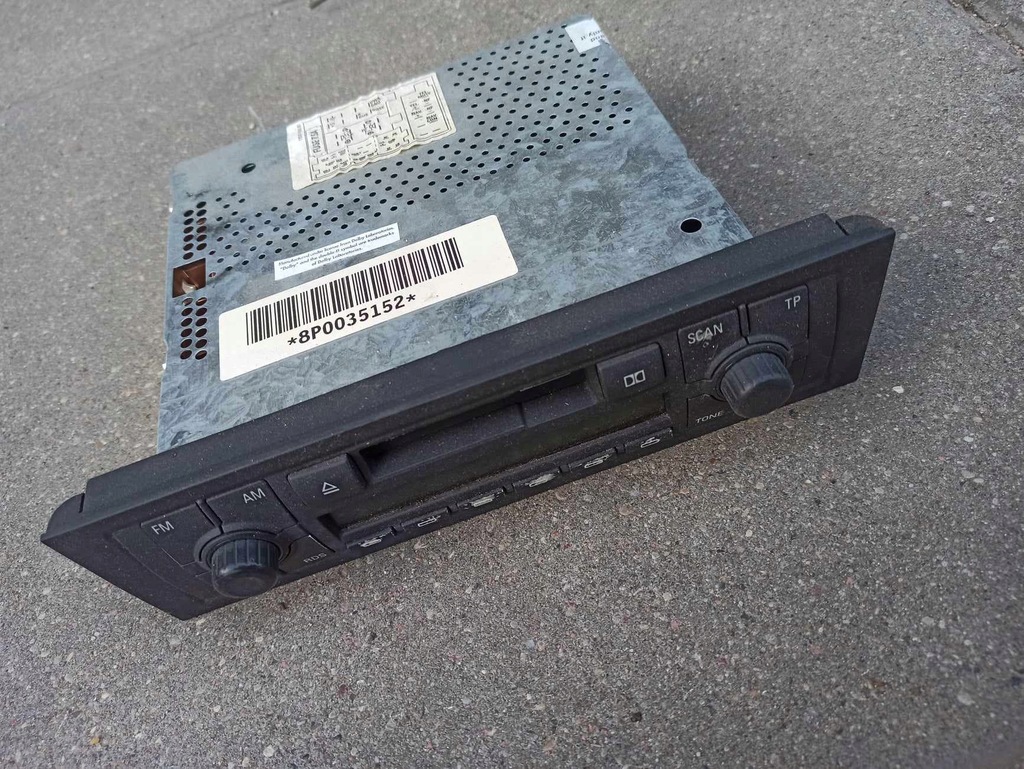 AUDI A3 8P RADIO RADIOODTWARZACZ FABRYCZNE 1DIN CHORUS 8P0035152 - 14655955289 - oficjalne ...