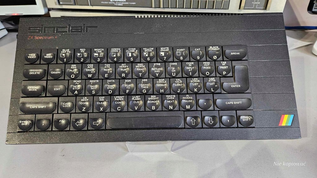 ZX SPECTRUM+ Stary komputer retro - 15409578305 - oficjalne archiwum ...