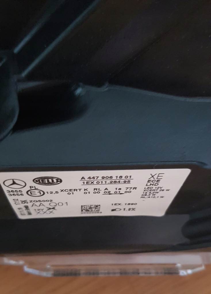 MERCEDES VITO V KLASA 447 LIFT FULL LED LEWY - 12457100298 - oficjalne ...