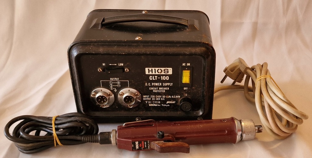 WKRĘTAK ELEKTRYCZNY HIOS CLT-100+KOLBA HIOS CL4000 - 14379188217 - oficjalne archiwum Allegro