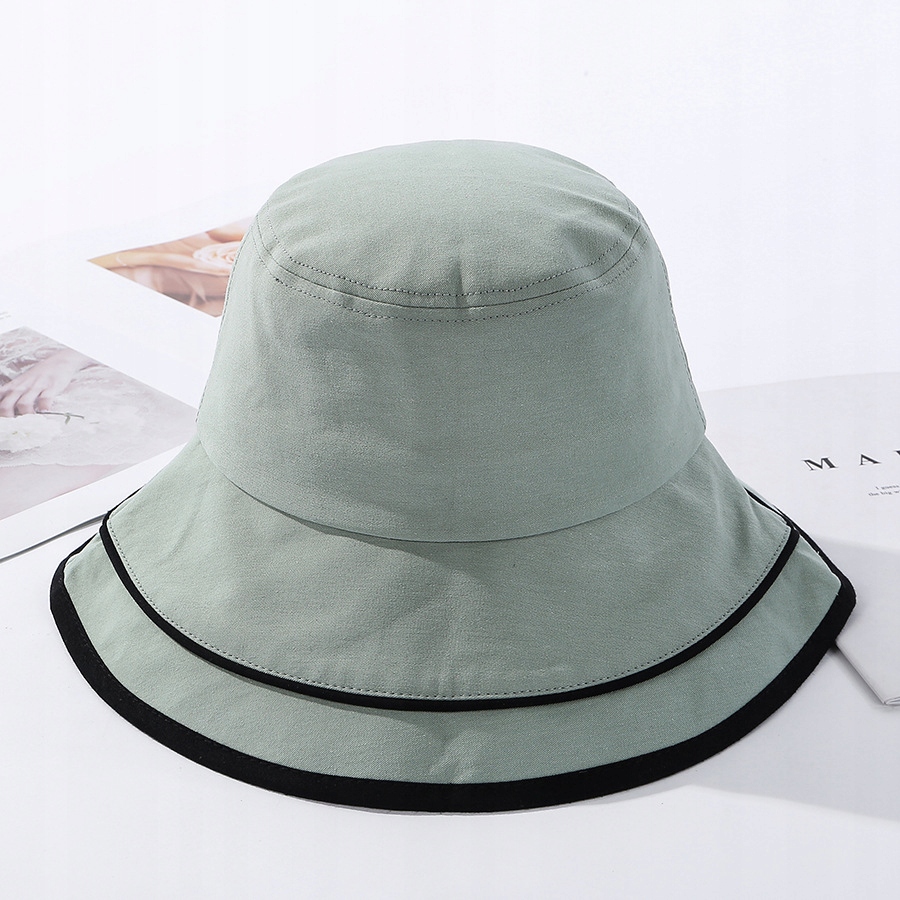 Kapelusz typu Bucket damskie kapelusze letnie dla - 13506625421 - oficjalne archiwum Allegro