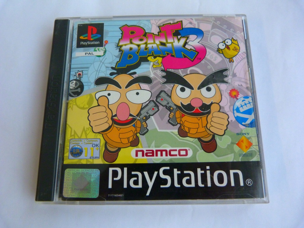 POINT BLANK 3 PSX PS1 PLAYSTATION 1 - 7736823593 - oficjalne archiwum ...