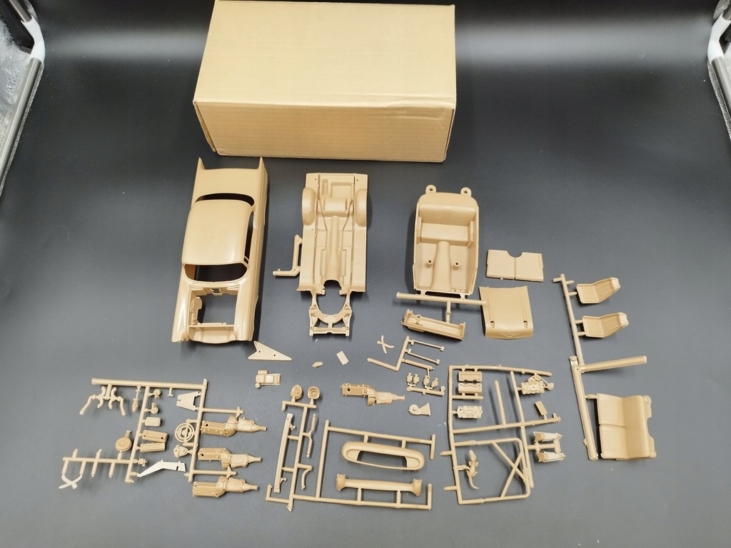 1:24 Mini Exotics Model Parts Chevrolet Bel Air coupe Kit model ...