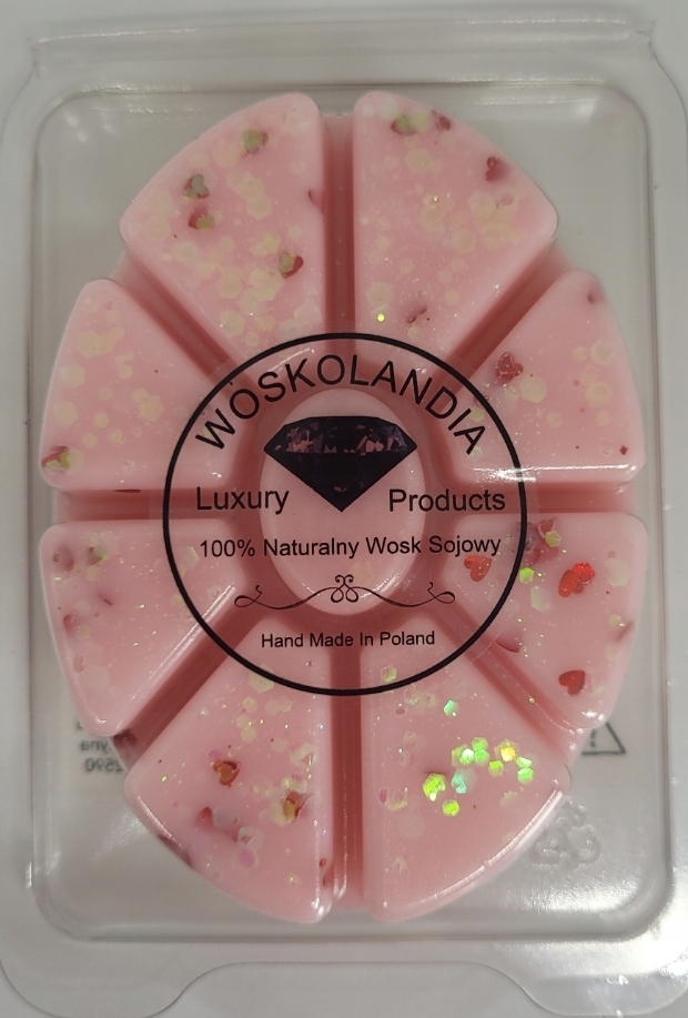 Wosk Do Kominka Zapachowy Sojowy RÓŻA 100g - 14909138266 - oficjalne archiwum Allegro