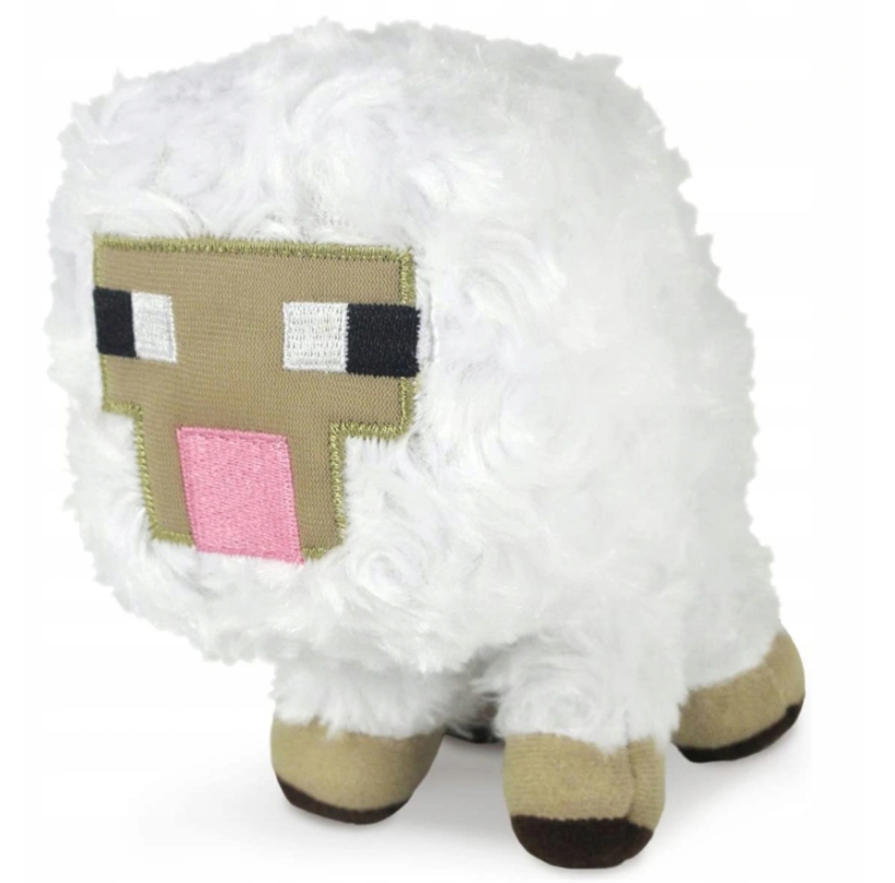 MINECRAFT MASKOTKA OWCA OWIECZKA PLUSZAKI MASKOTKI - 11727090369 ...