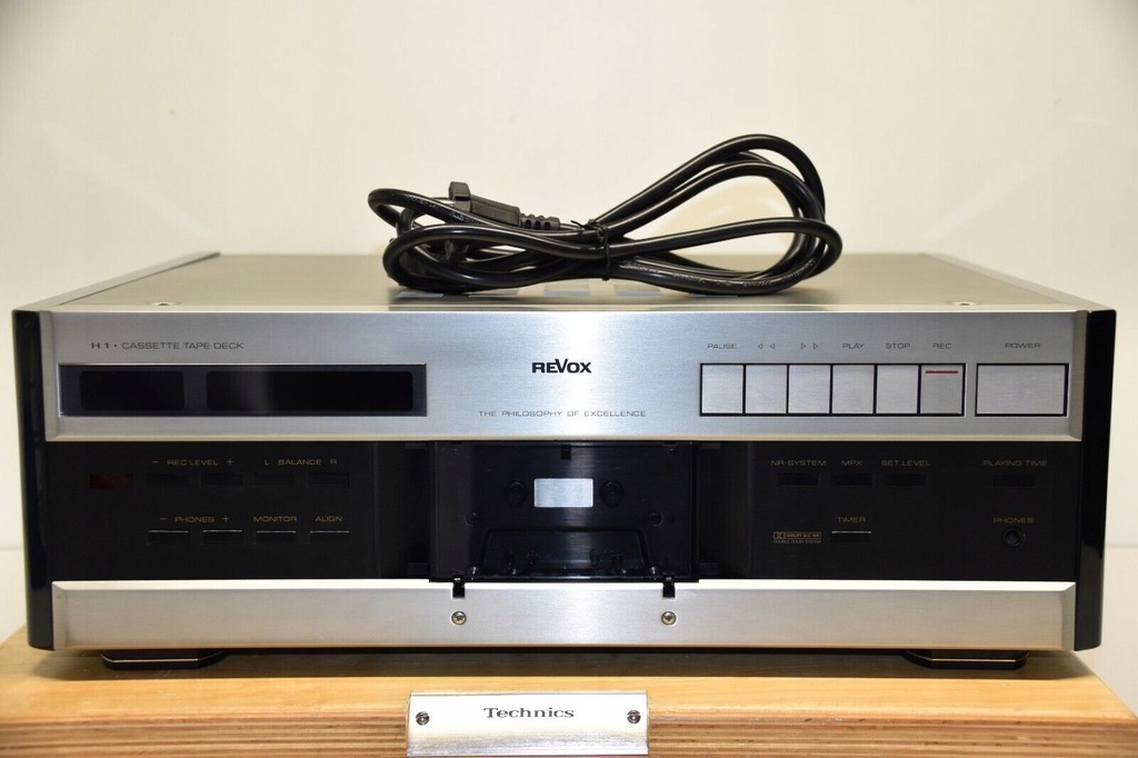 REVOX H1 magnetofon HI END unikat używany w stanie kolekcjonerskim ...
