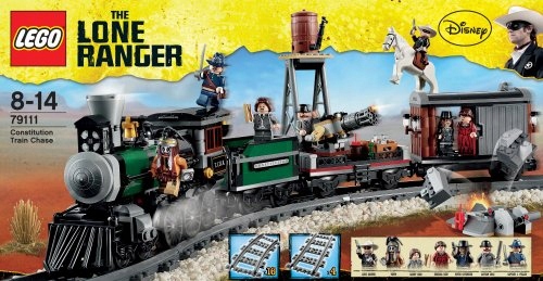 LEGO LONE RANGER 79111 Constitution Train NOWY - 8785472092 - oficjalne ...