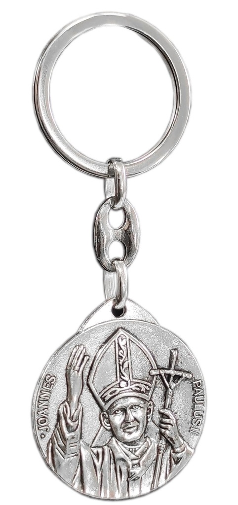BRELOK DO KLUCZY świety KRZYSZTOF JAN PAWEŁ II - 13564402805 ...