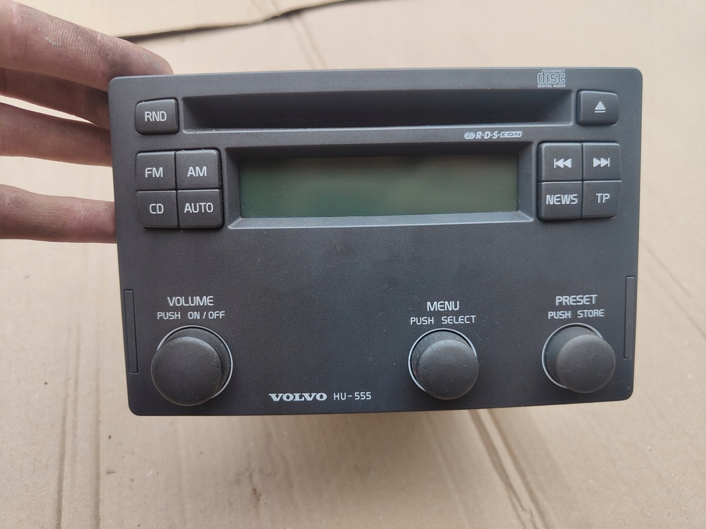 RADIO HU-555 CD P30623407 VOLVO S40 V40 1 I 00-04 - 12165946351 ...