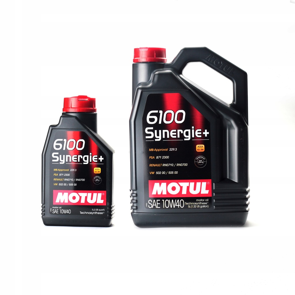 Motul 6100 Synergie+ 10w40 6L (5L+1L+GRATIS) - 8245039383 - oficjalne ...